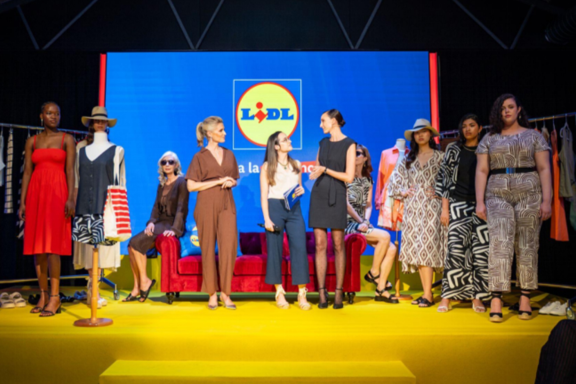 Lidl redefine la moda presentando por primera vez en una pasarela ...