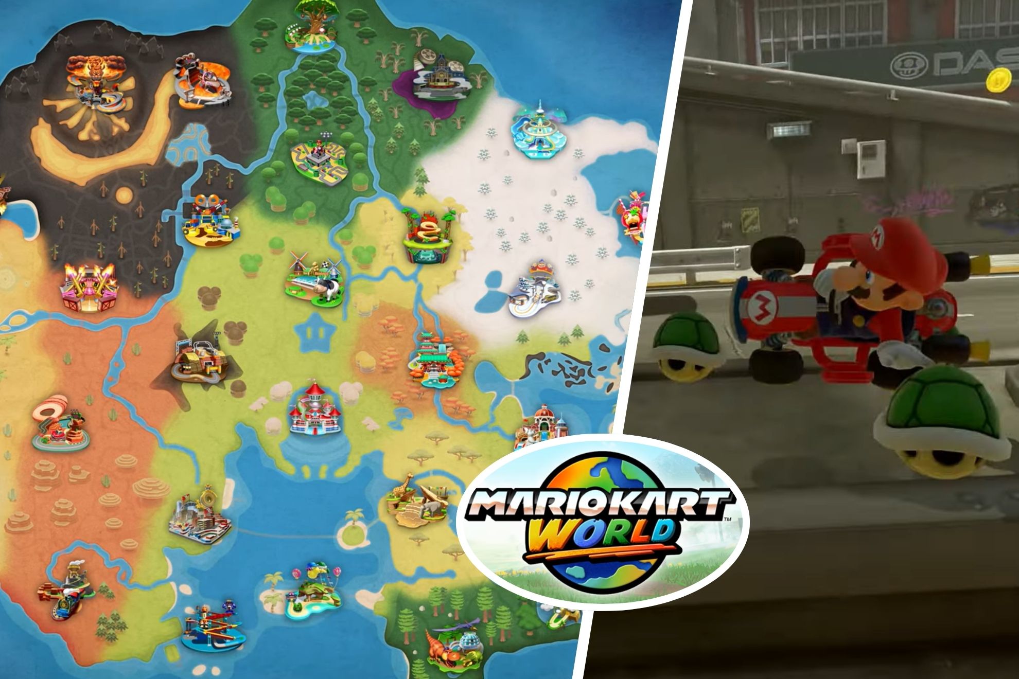 Todo sobre Mario Kart World: Mundo abierto, circuitos, modos, técnicas…