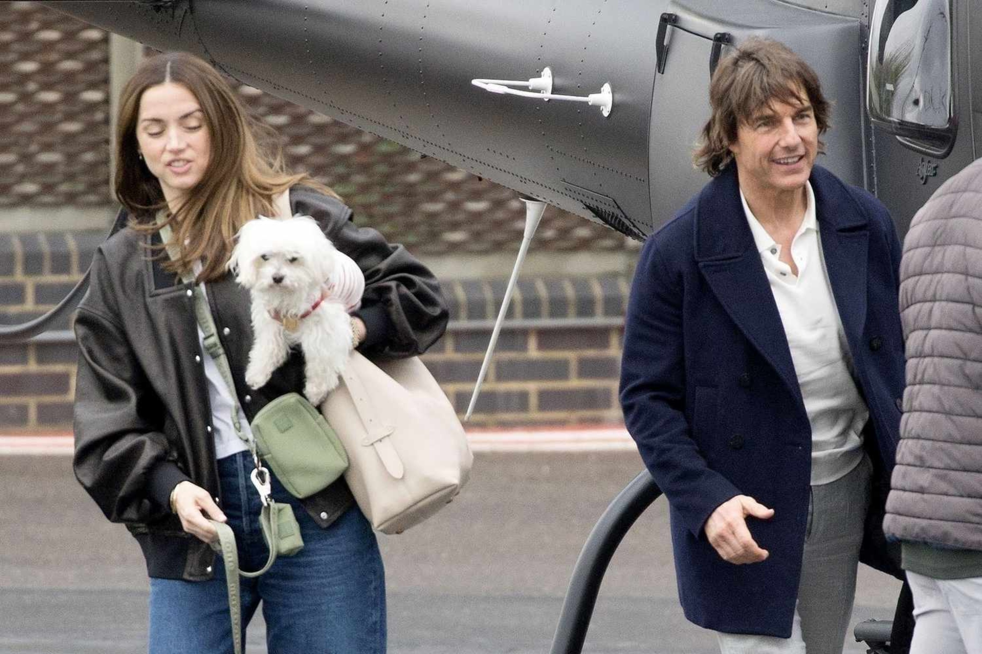 Ana de Armas y Tom Cruise, pillados de nuevo en viaje en helicóptero por Londres