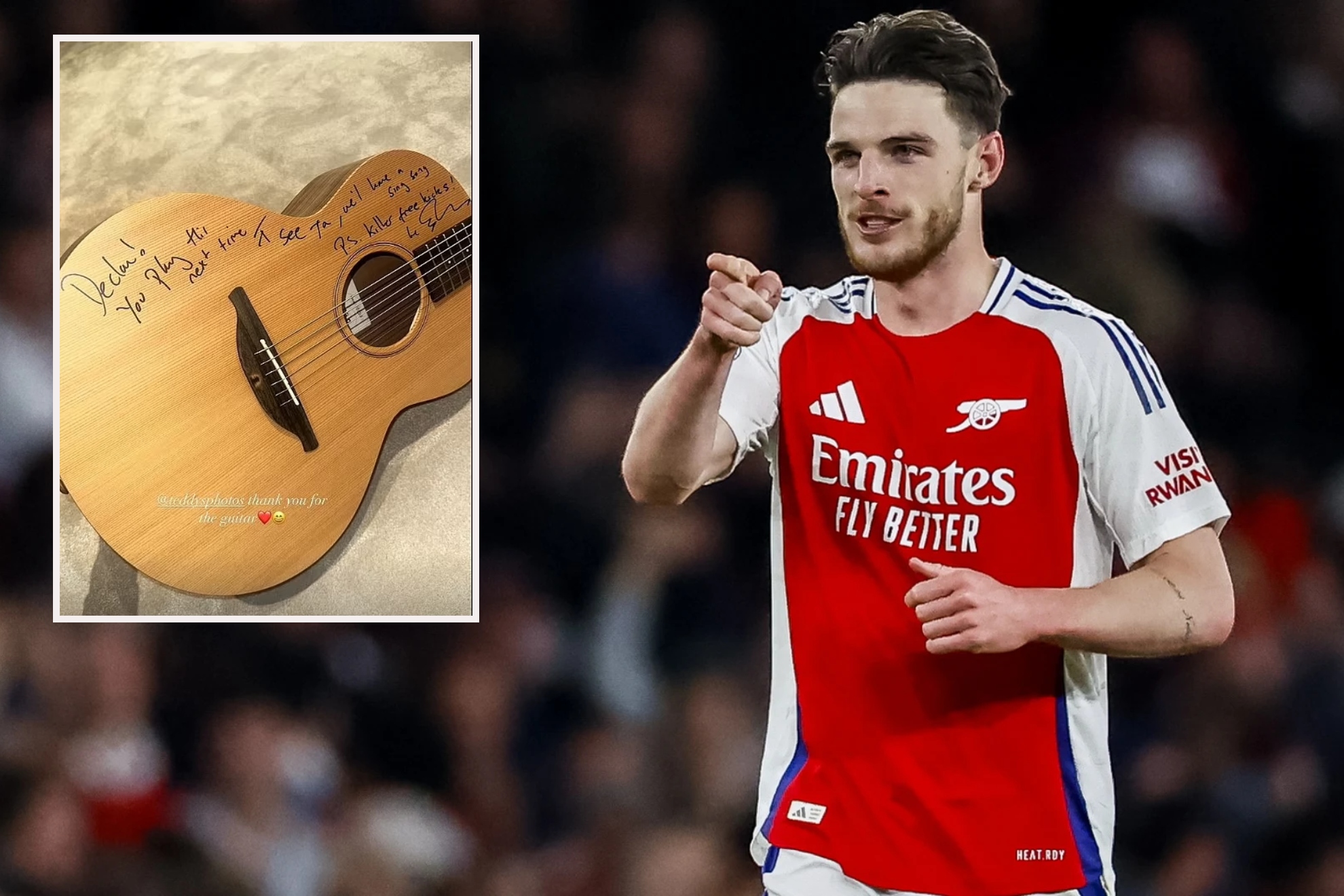 Declan Rice recibe un regalo muy especial tras los dos golazos de falta al Real Madrid: Ed ...