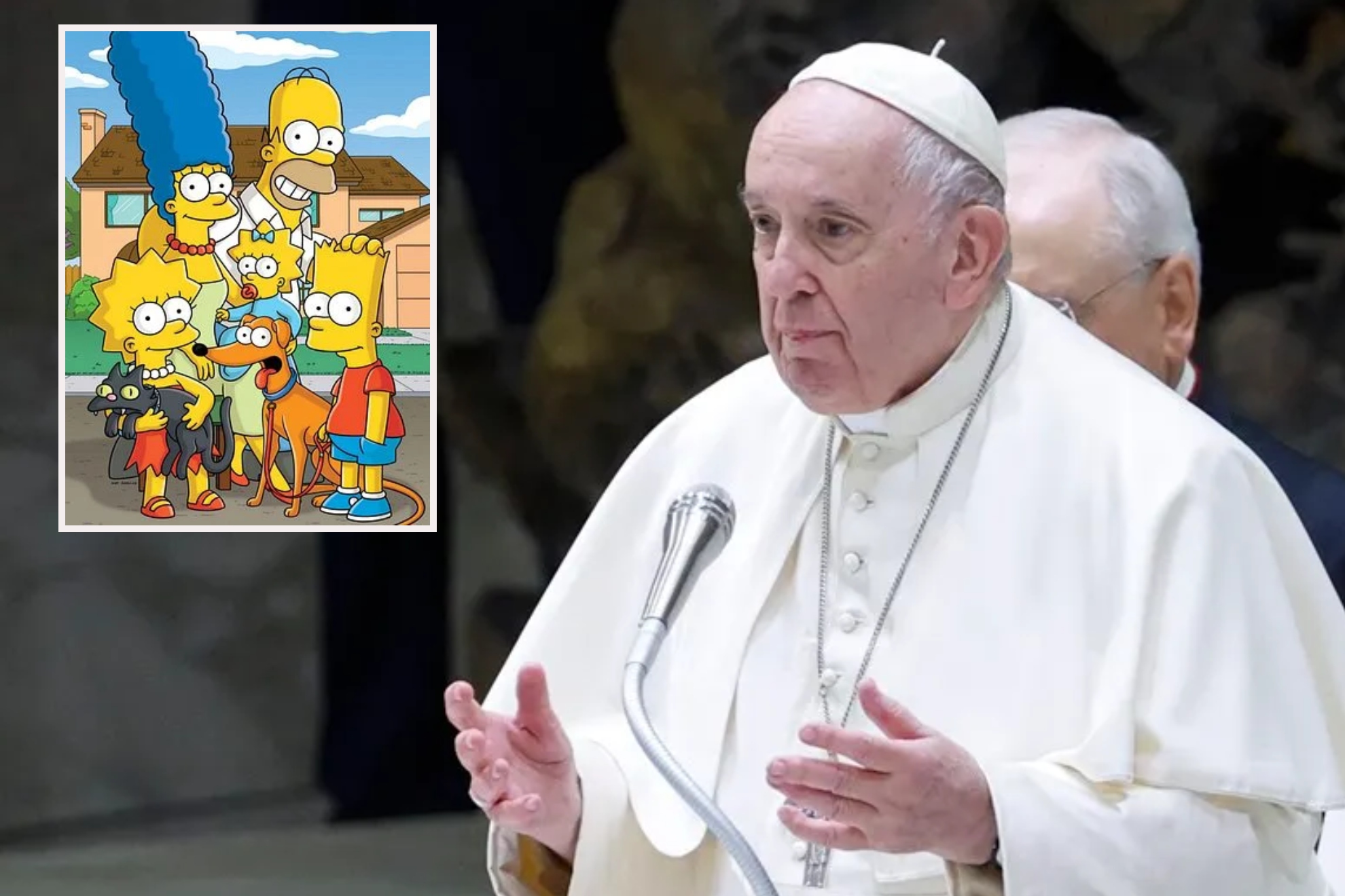 ¿Predijeron ‘Los Simpson’ la muerte del Papa Francisco I? Un vídeo ...