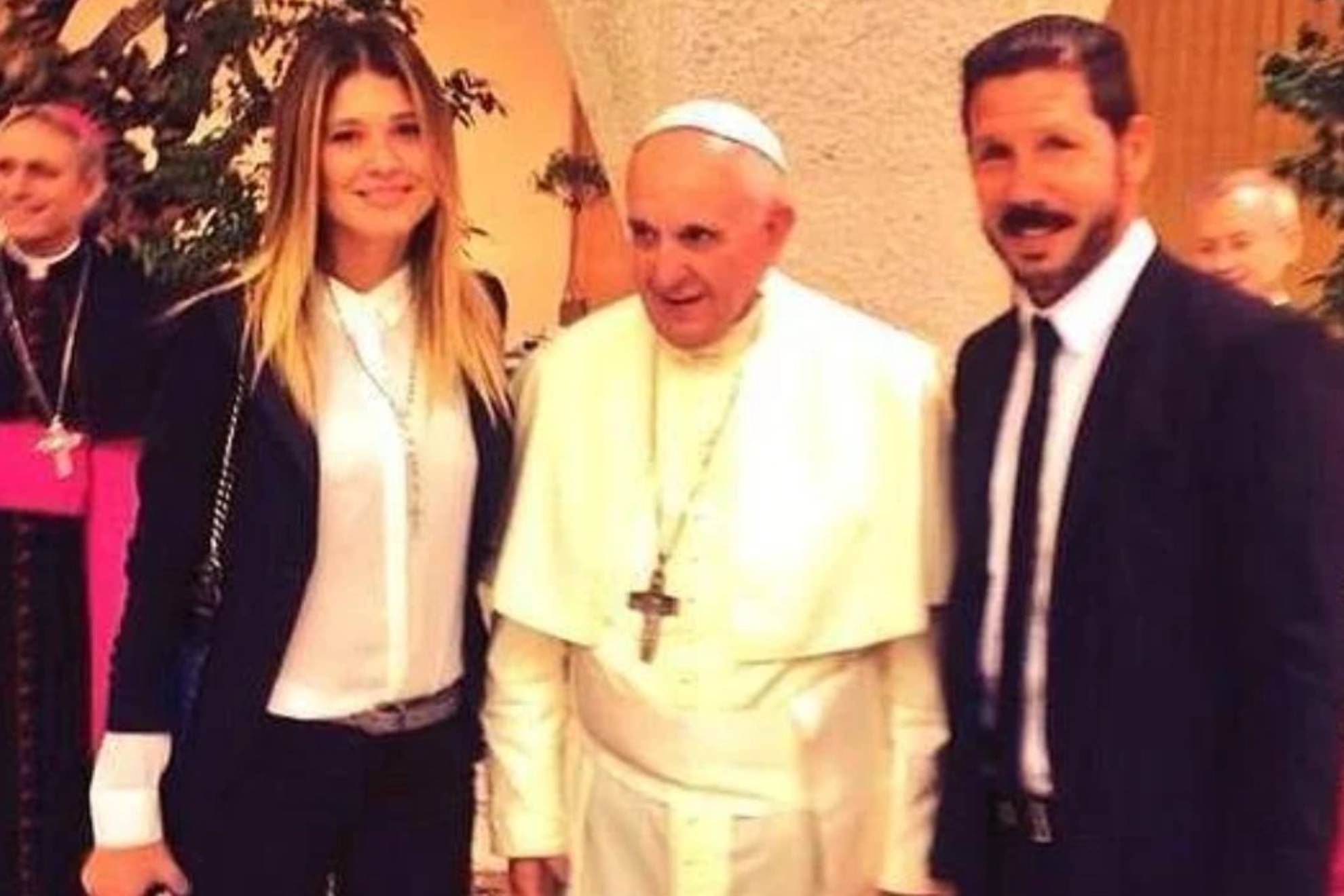 El día que el Papa Francisco invitó a jugar una pachanga a Simeone