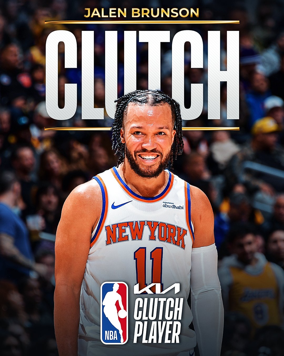 Jalen Brunson gana el premio al jugador 'clutch' de la NBA