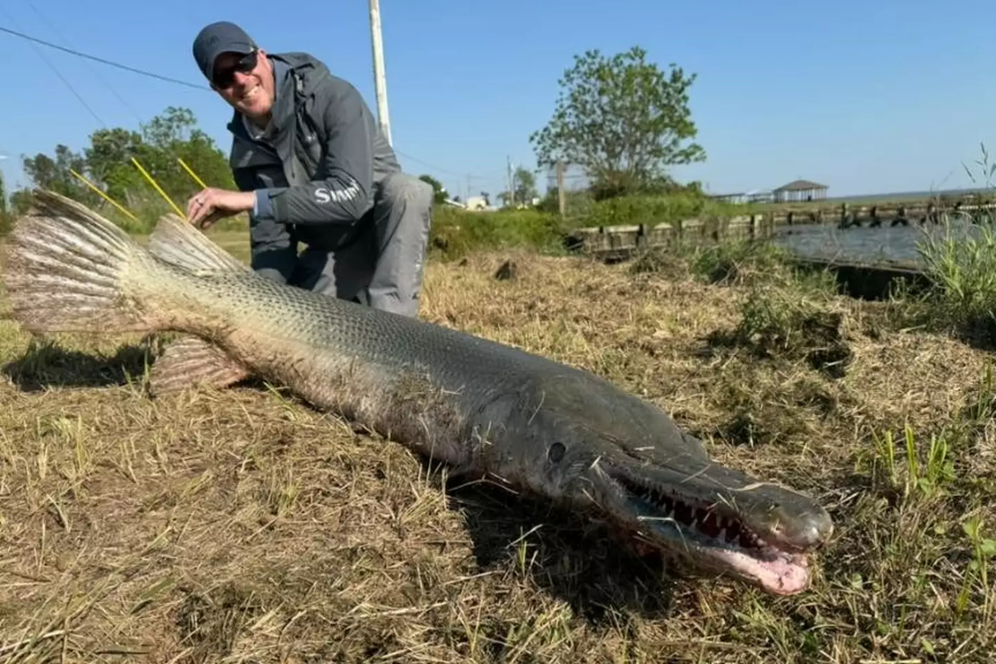 Hizo la pesca de su vida: un hombre captura en un lago de Texas uno de ...