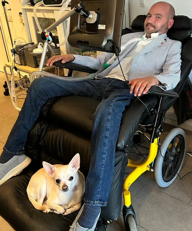 Jordi Sabaté Pons, enfermo de ELA, pide a Endesa un generador eléctrico para "no morir" por si ...