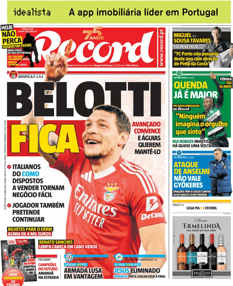 Las portadas del día