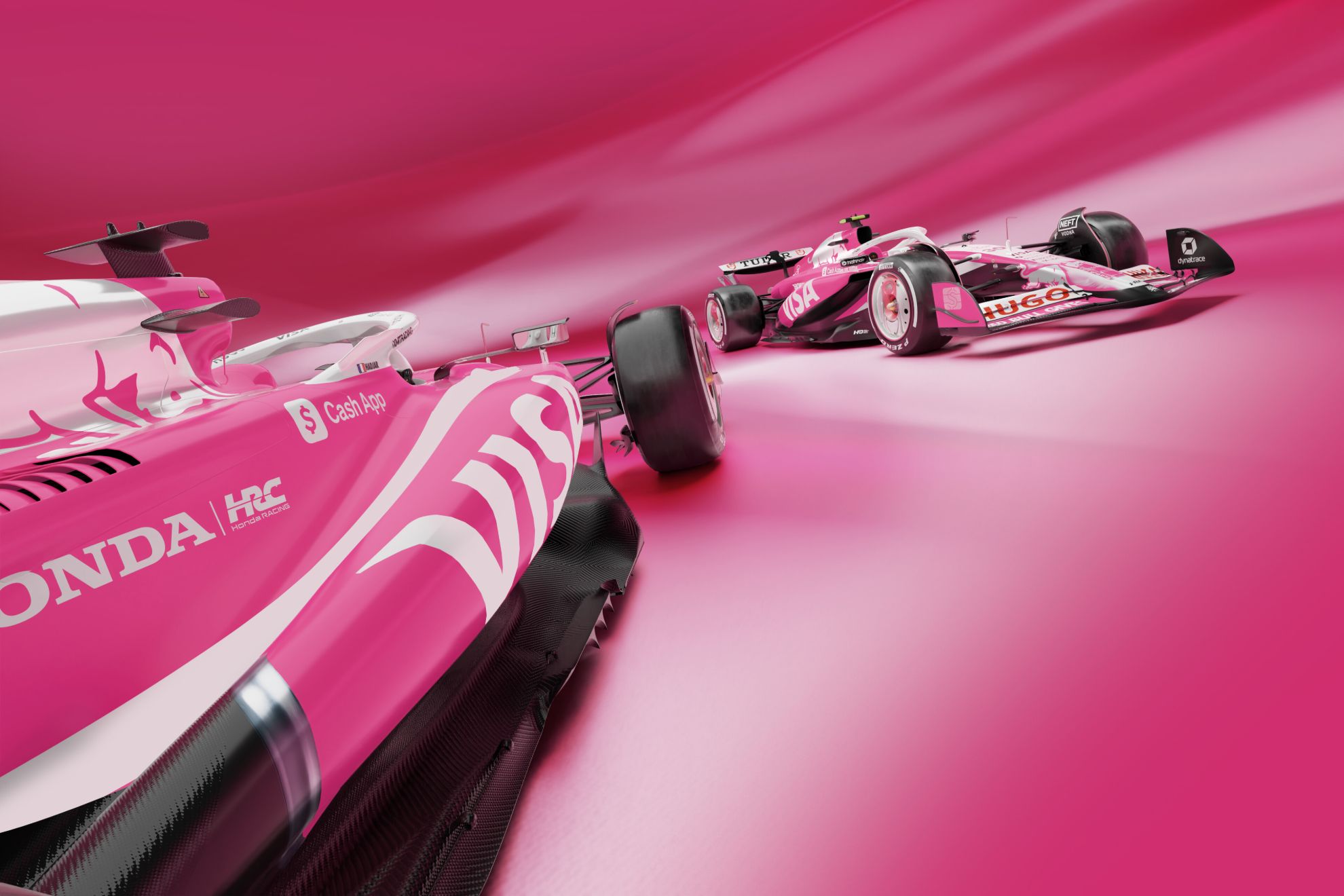 Racing Bulls, al estilo Barbie en Miami