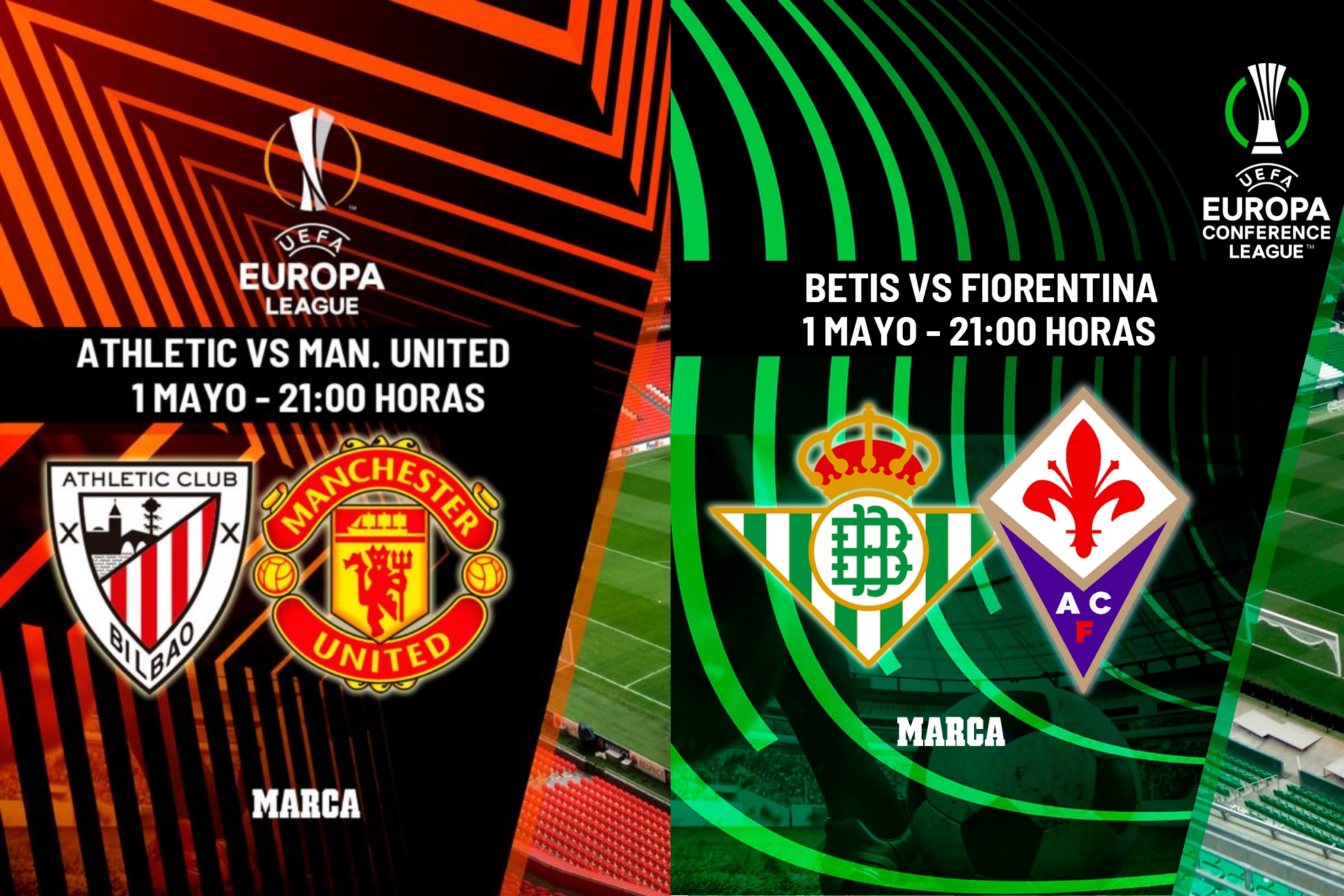 Sigue los partidos de Athletic y Betis, en directo en Radio MARCA