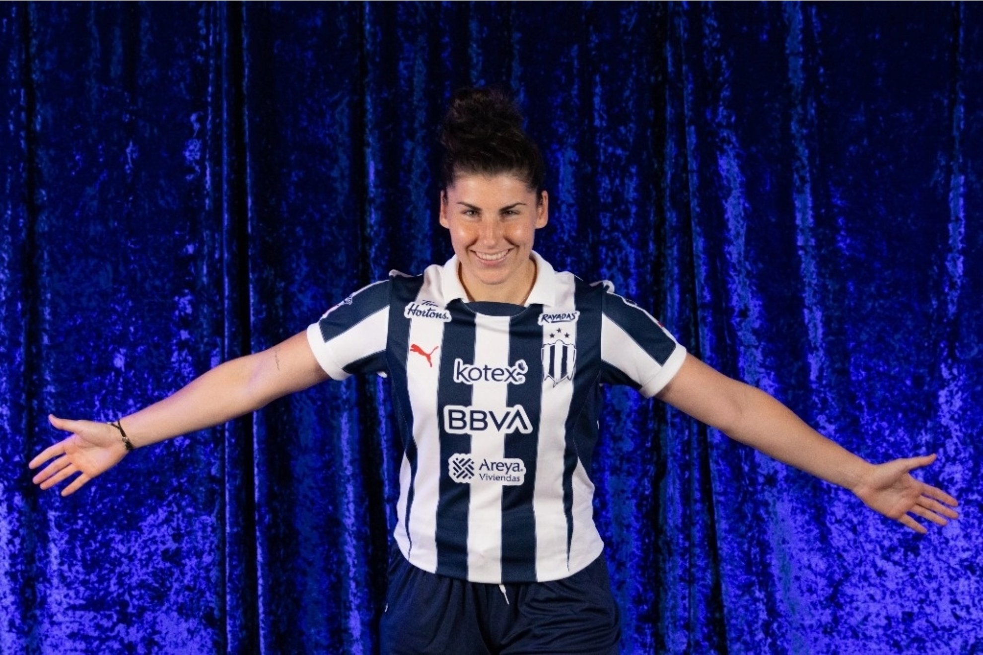 Lucía García llega a tiempo