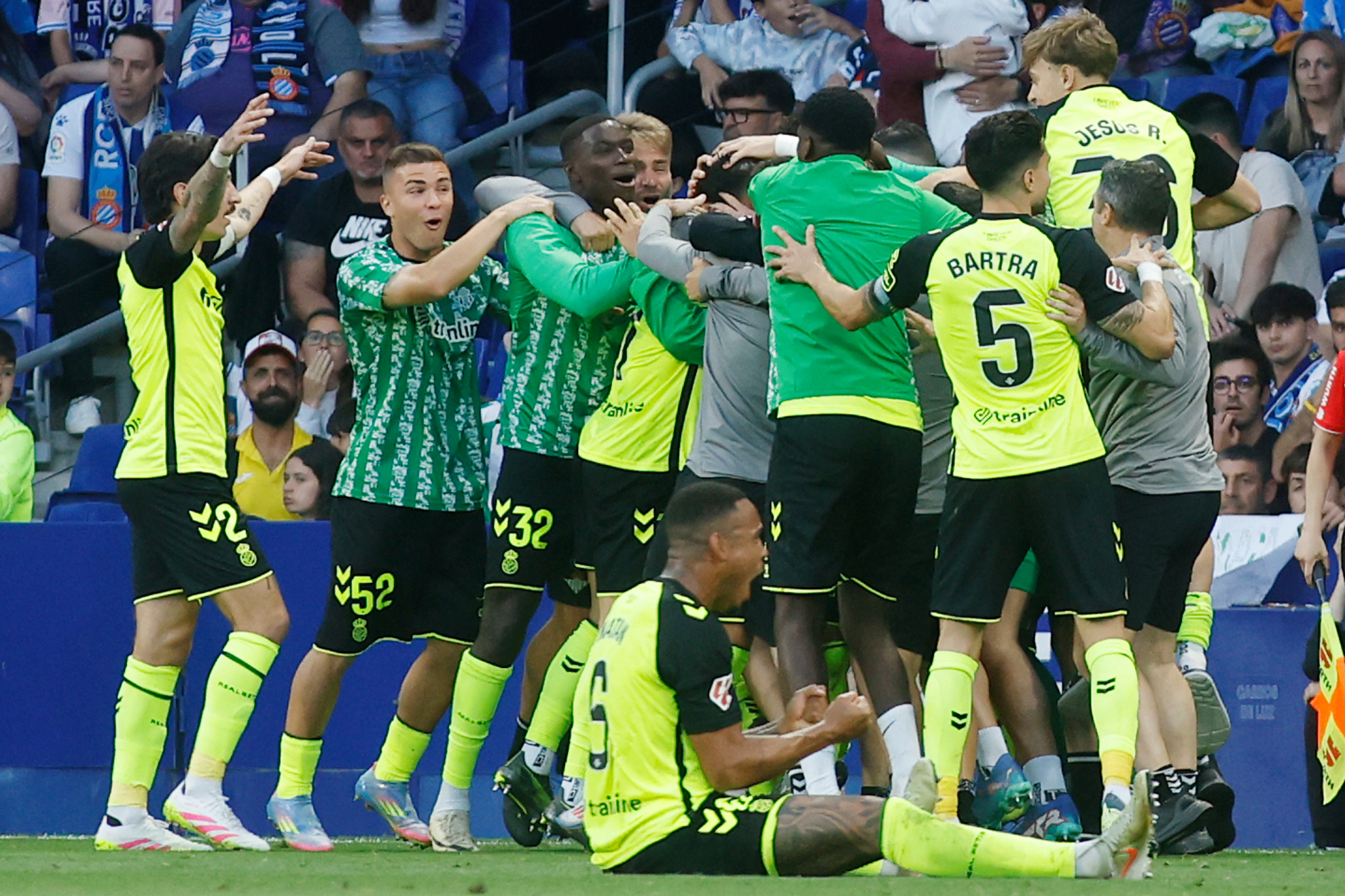 Antony: "Le di un abrazo a Pellegrini porque le tengo mucho cariño y le ...