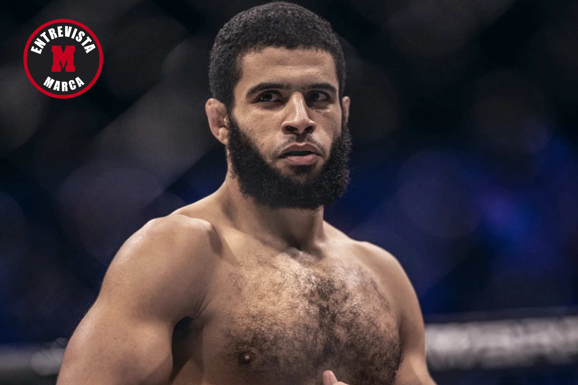 Salah Eddine llega a las grandes ligas: "Quiero que todos vean una obra de arte en la pelea"