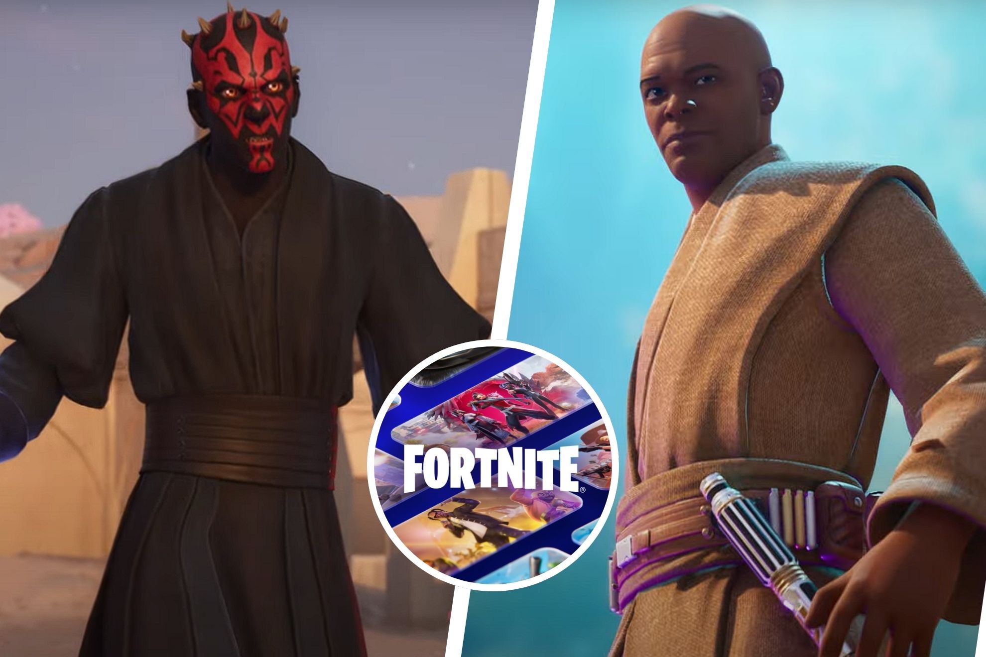 Fortnite x Star Wars: Mace Windu y Darth Maul llegan al Battle Royale ...