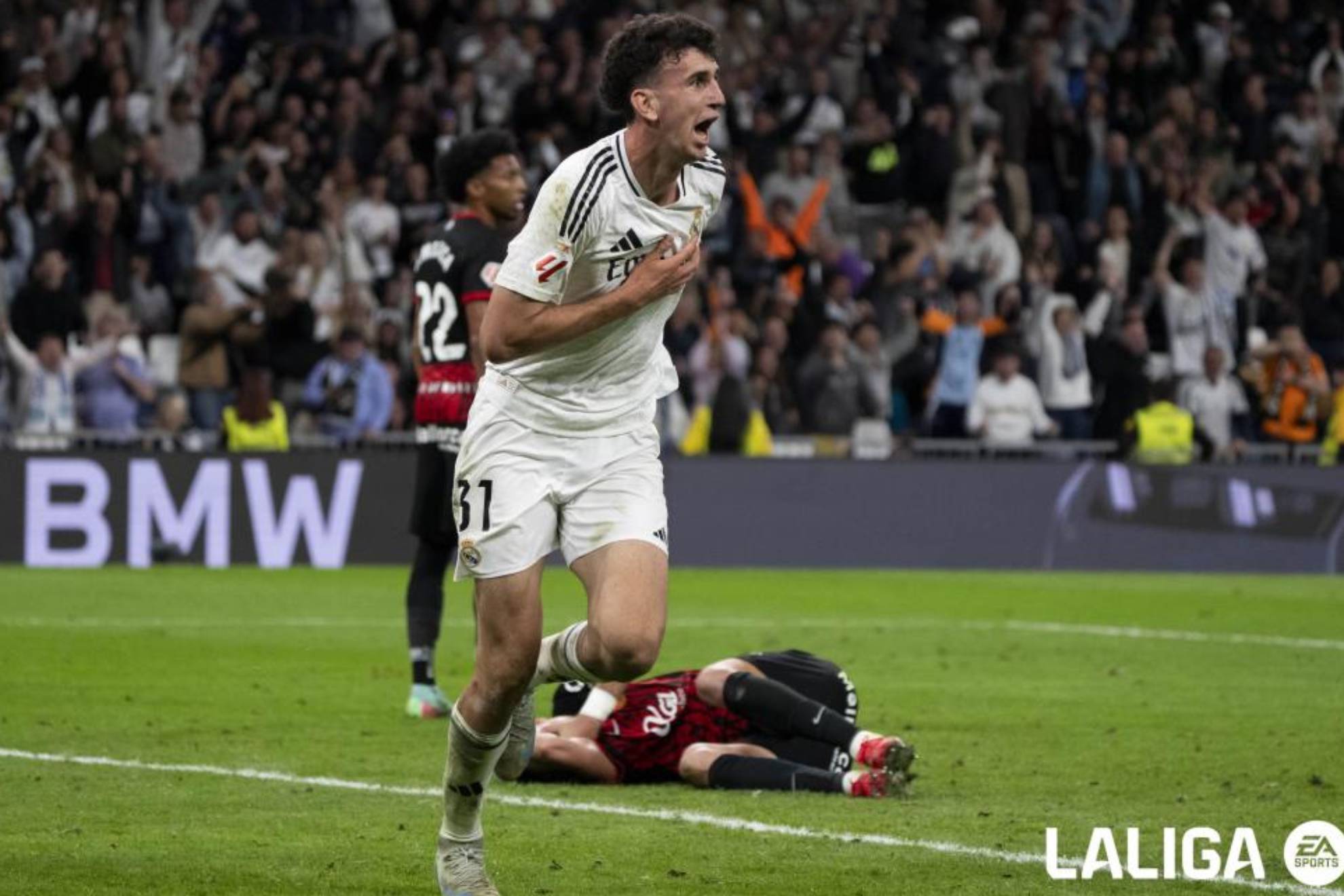 Jacobo Ramón dio una alegría al Bernabéu