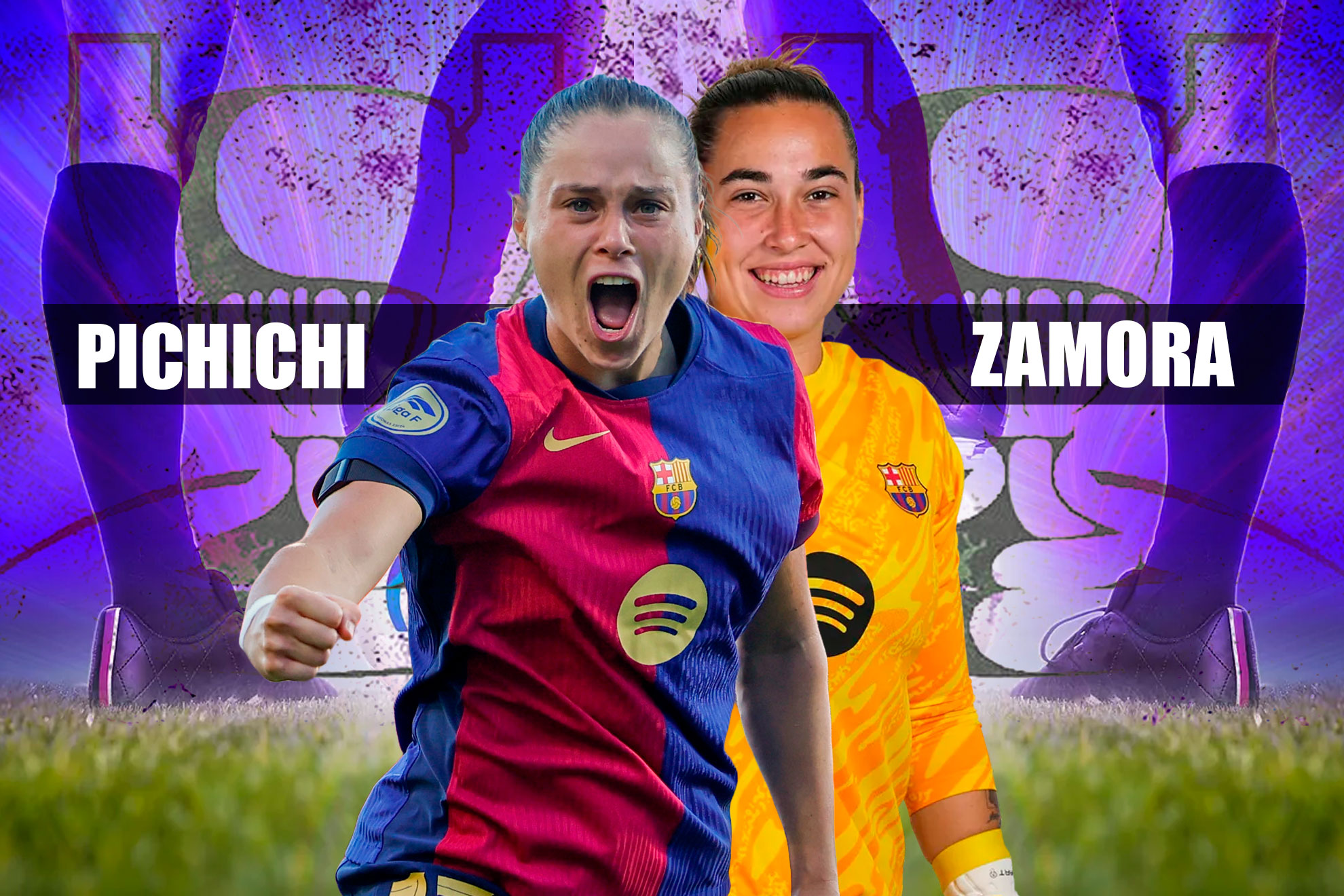 Ewa Pajor y Cata Coll consiguen sus primeros Premios Pichichi y Zamora