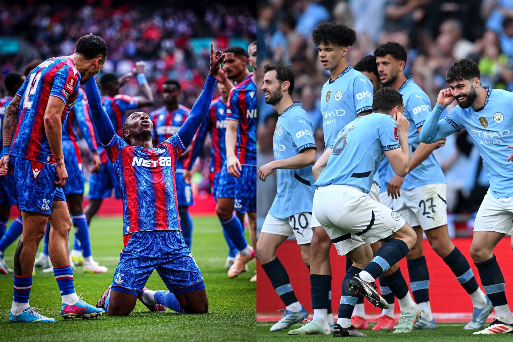 Crystal Palace - Manchester City: horario y dónde ver hoy en TV la final de la FA Cup