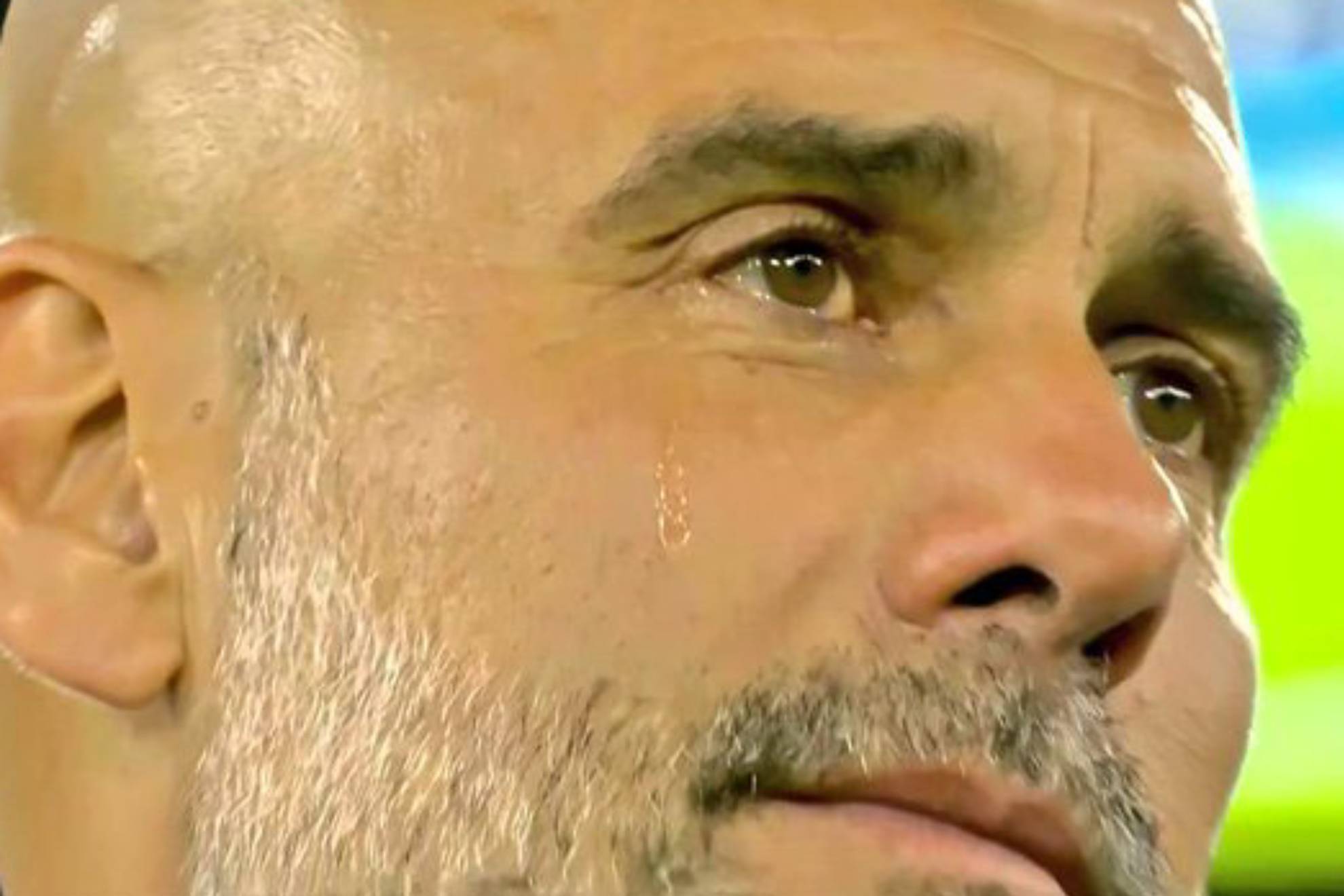 Guardiola llora: las lágrimas de Pep