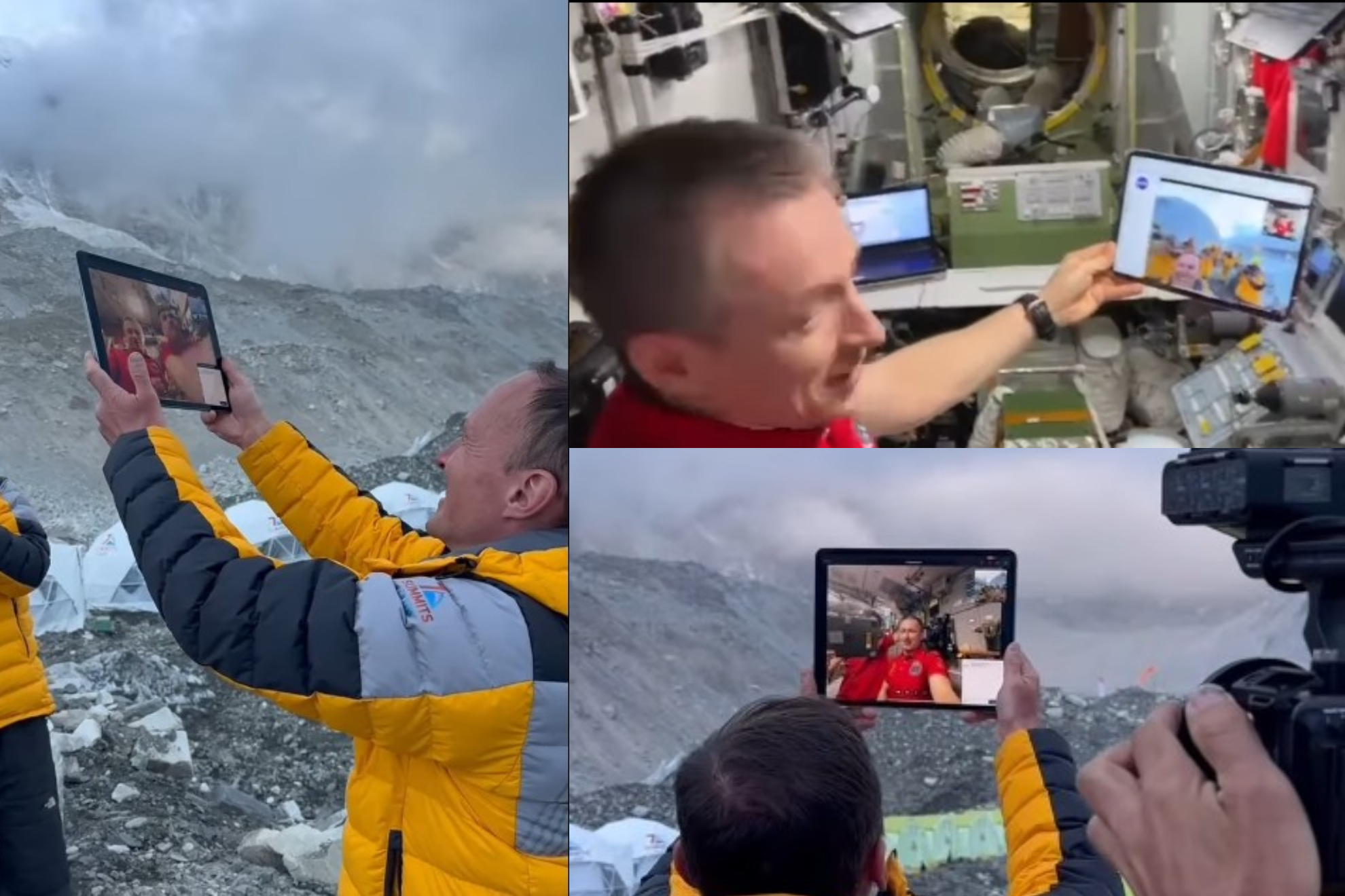 De fotografiar el Everest desde el espacio a pisar su cima