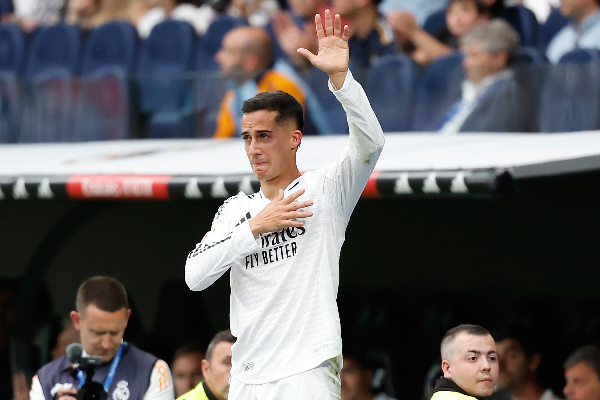 Lucas Vázquez no se va por la gatera