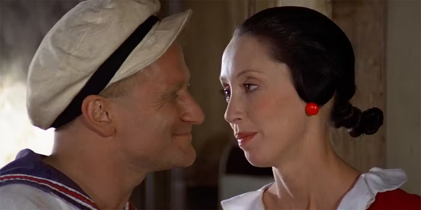 La película 'Popeye' de Robin Williams cambió las espinacas por cocaína