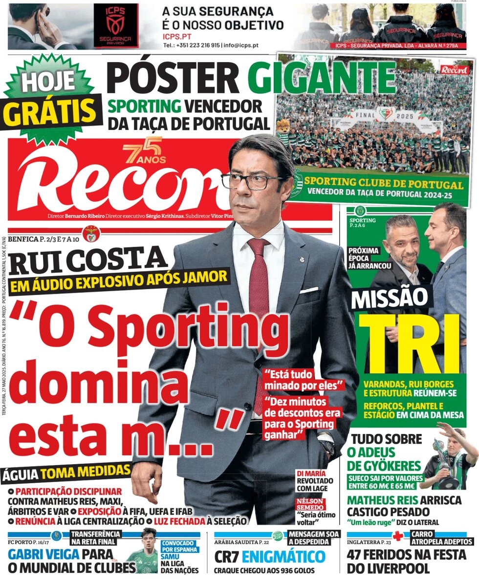 Las portadas del día