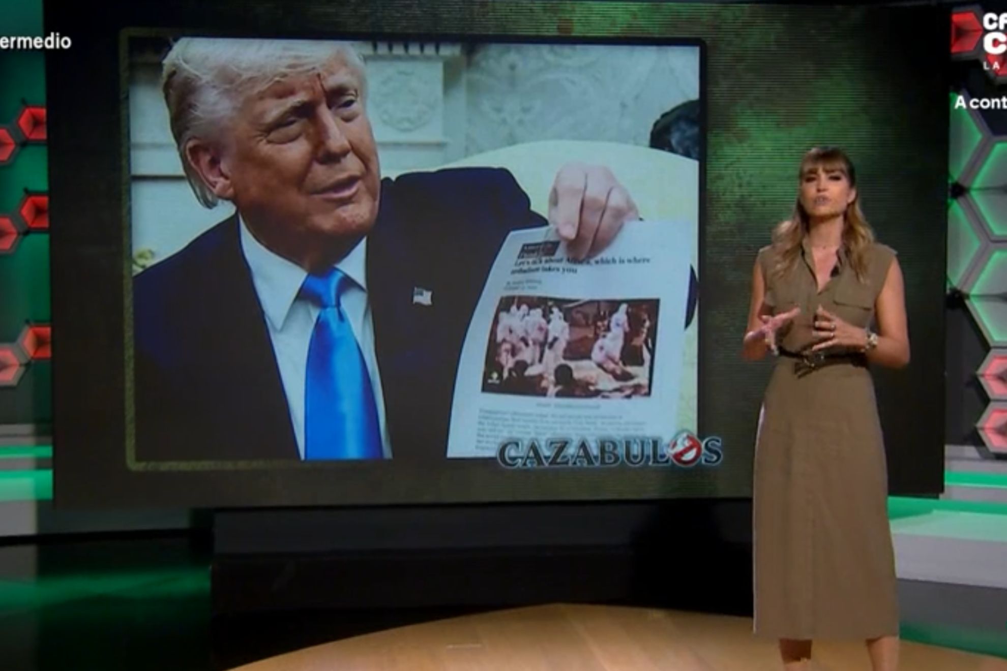 Sandra Sabatés desmonta la idea de Trump del "genocidio blanco" en ...