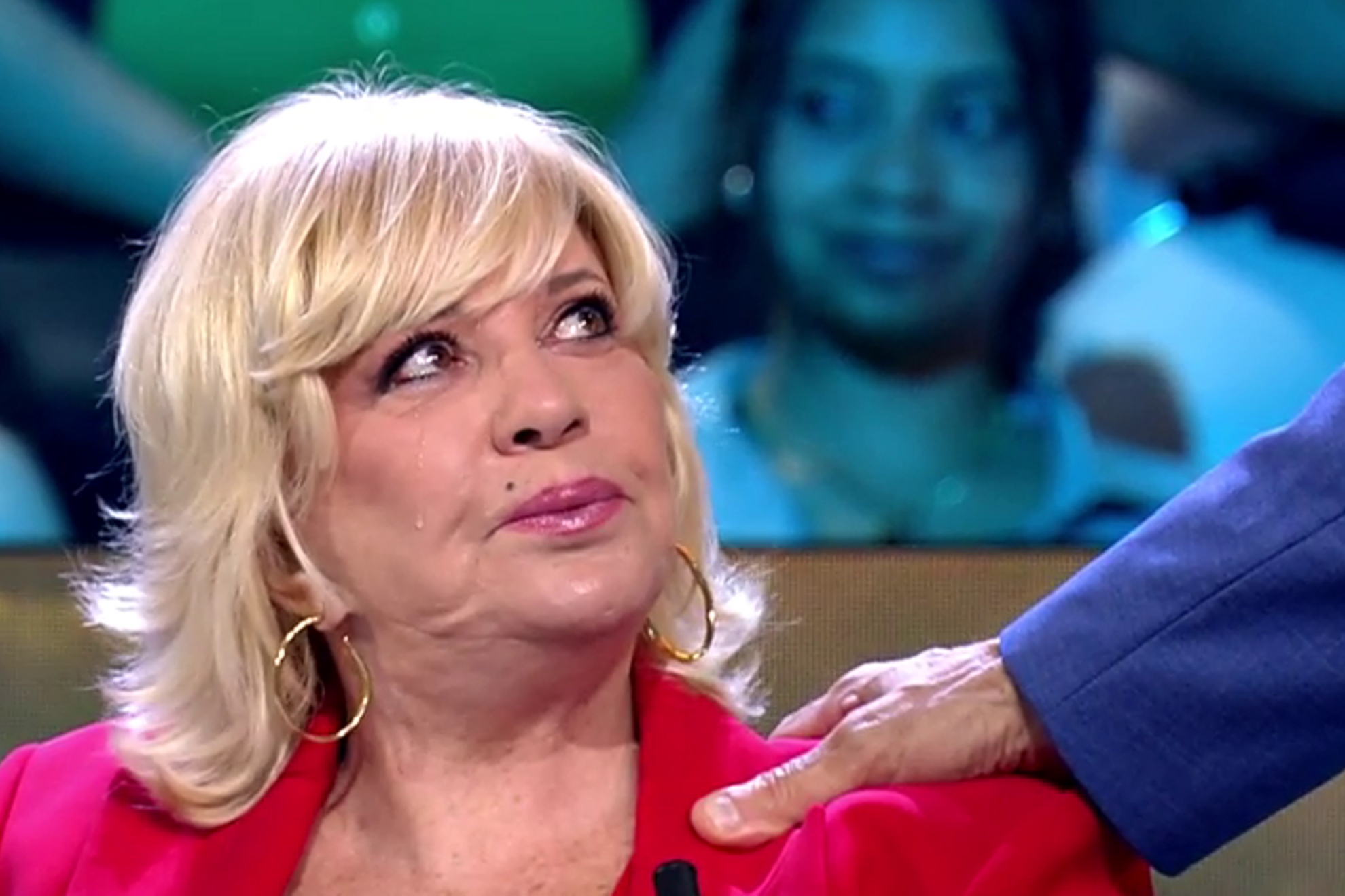 Bárbara Rey no puede contener las lágrimas en el plató de ...
