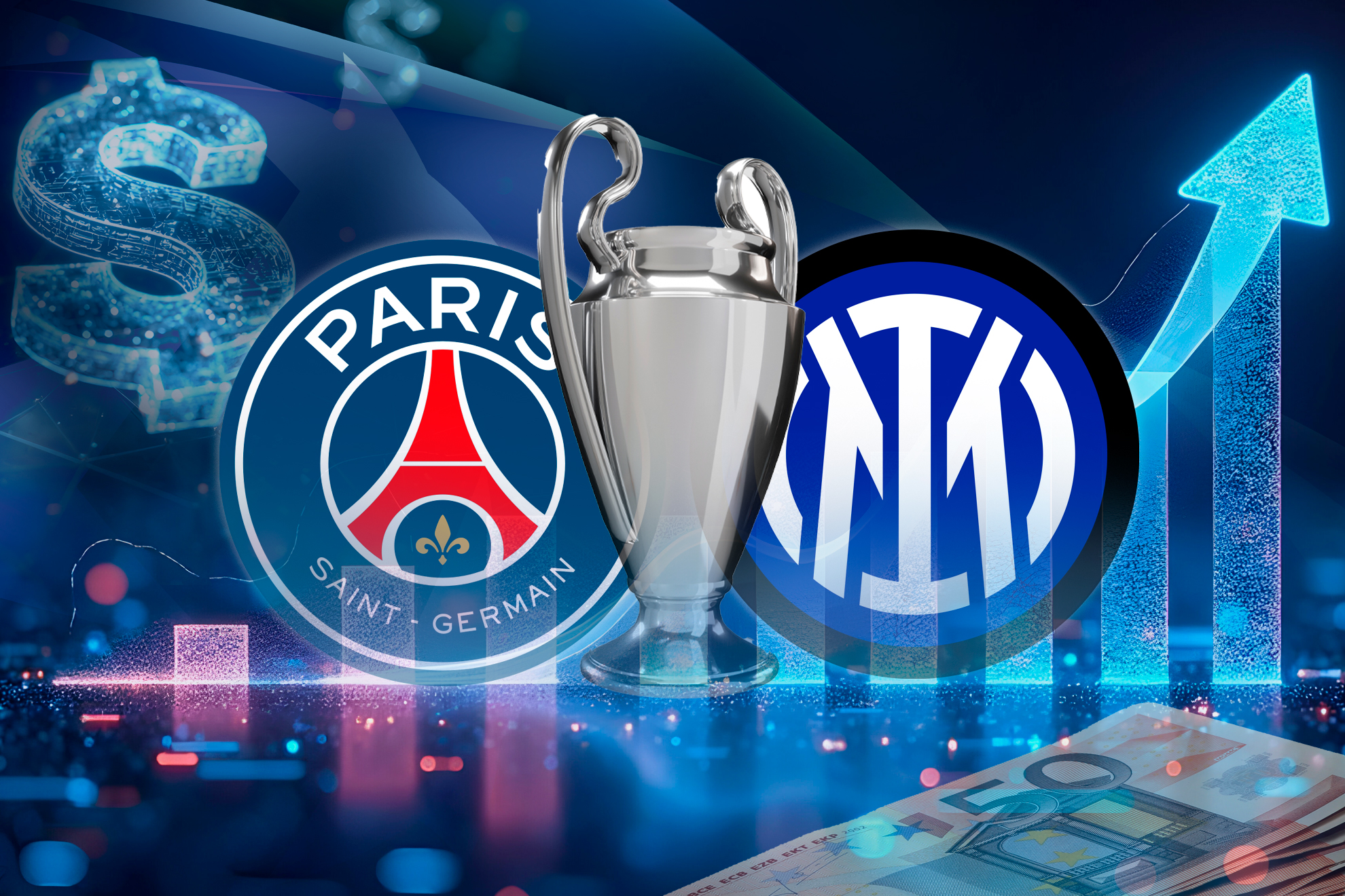 PSG-Inter: la final que enfrenta a dos modelos económicos del fútbol europeo