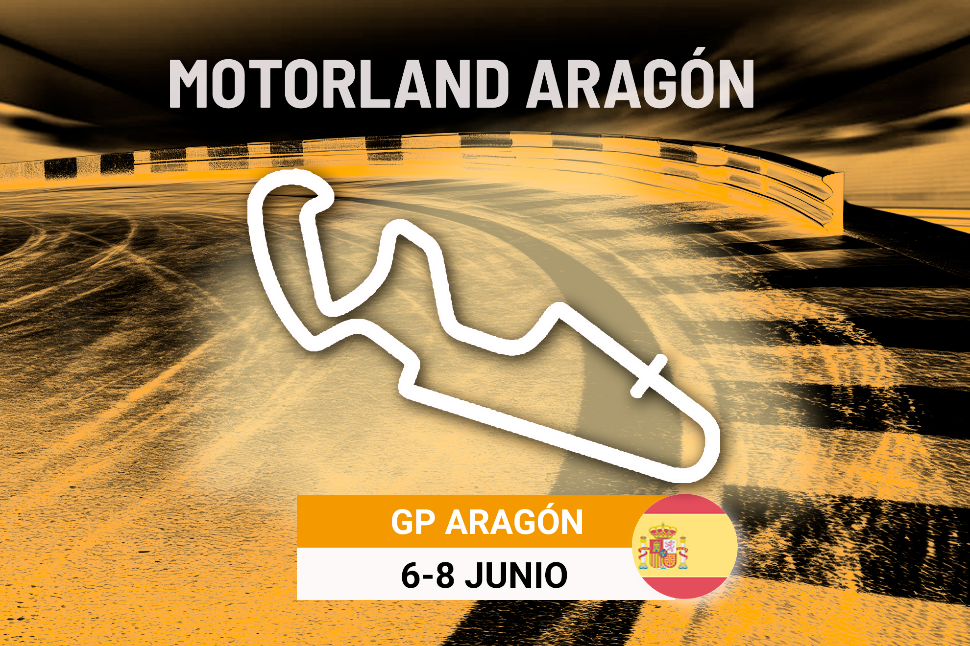 A qué hora es la carrera de MotoGP Aragón: horario y dónde ver hoy en TV a Márquez en Motorland