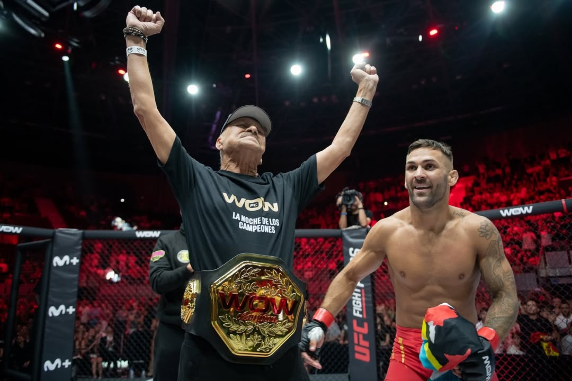 Hecher Sosa conquista WOW y tumba la puerta de la UFC