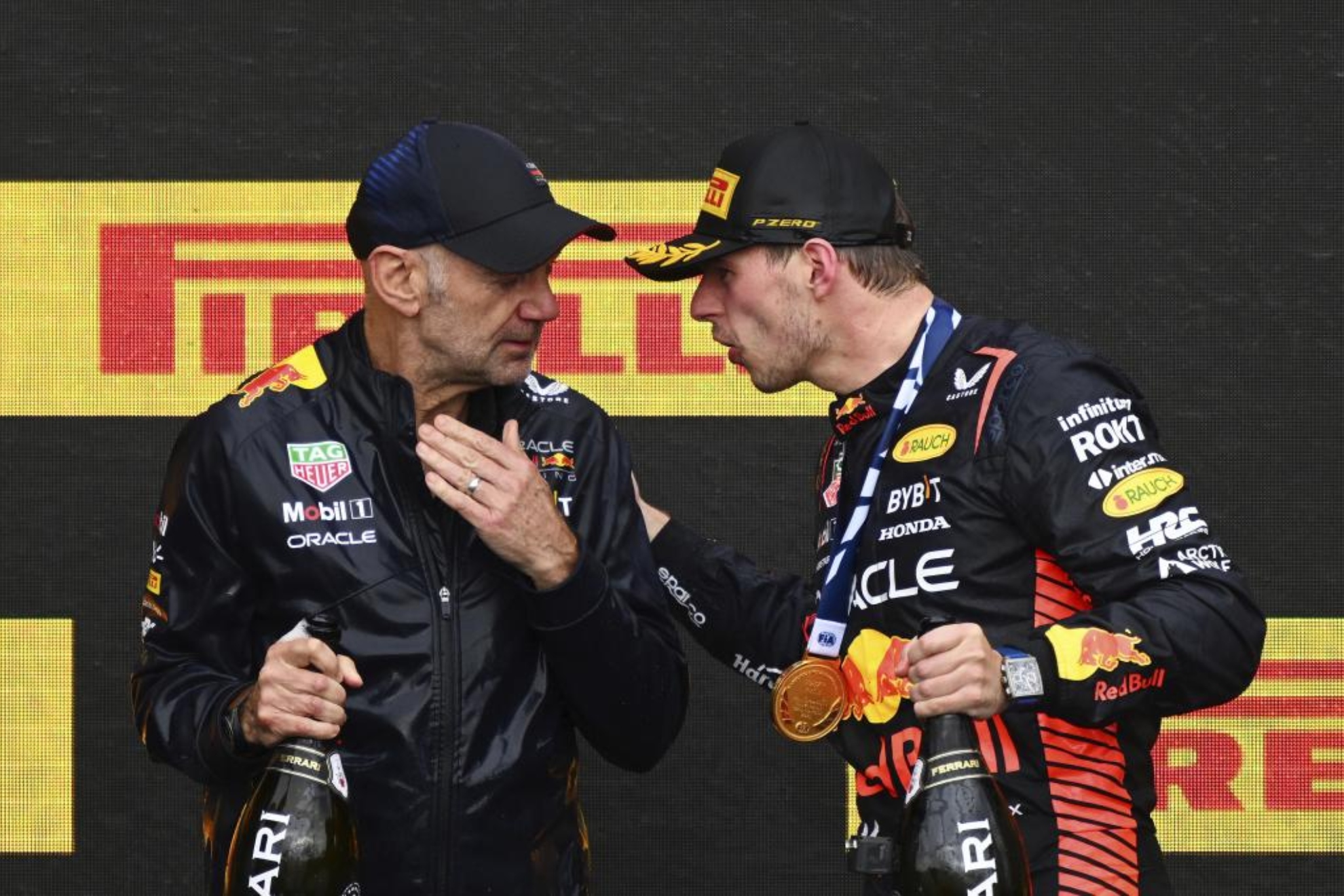Verstappen y Newey se marcan