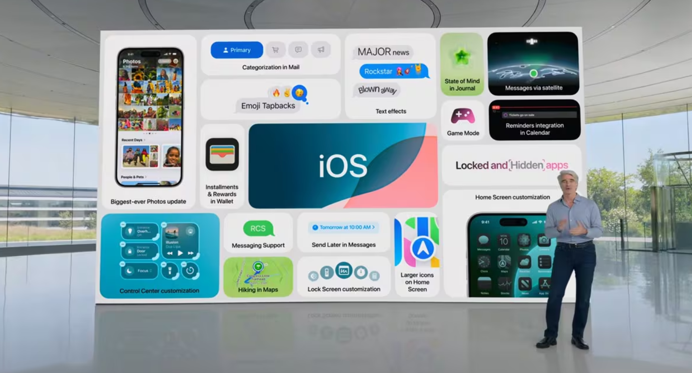 WWDC 2025: todas las novedades del evento de Apple donde se presentó iOS26