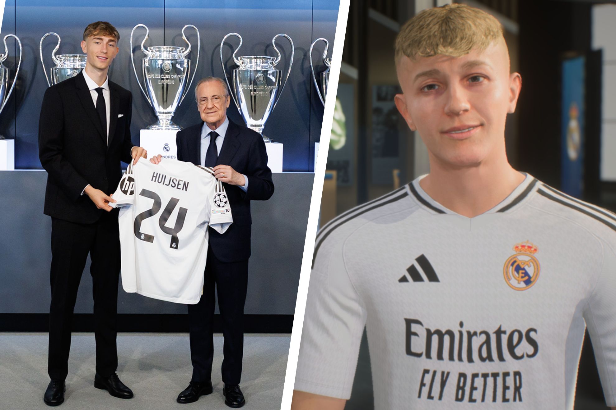 Así será la temporada de debut de Huijsen en el Real Madrid según FC 25 ...
