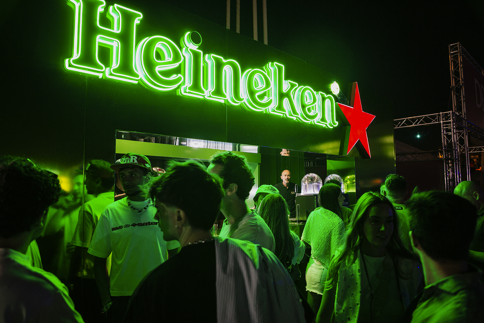 Heineken celebra la música en directo bajo su lema: 'Piensa en verde'