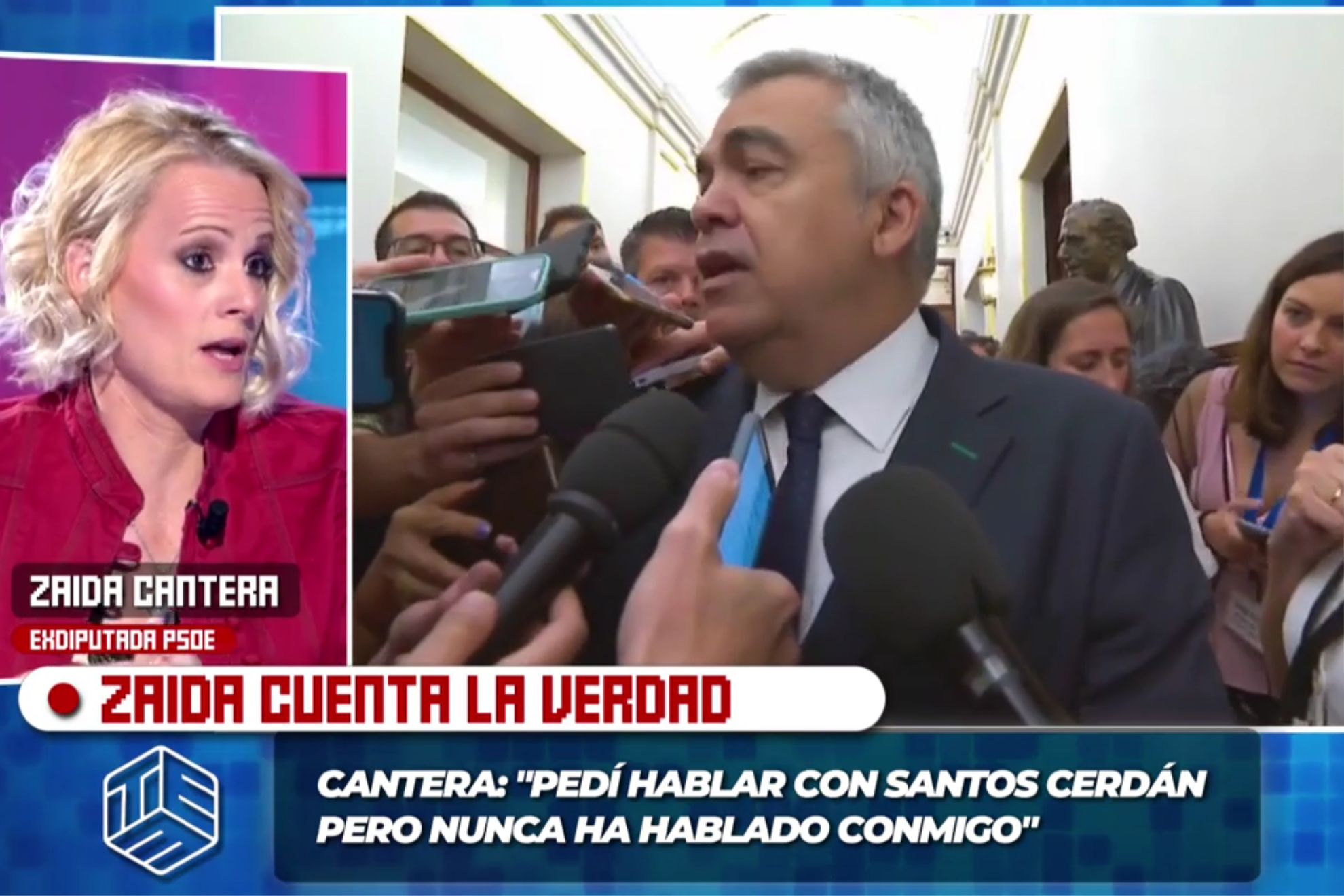 Zaida Cantera, ex diputada del PSOE, reconoce que gente del partido le advirtió sobre Santos ...