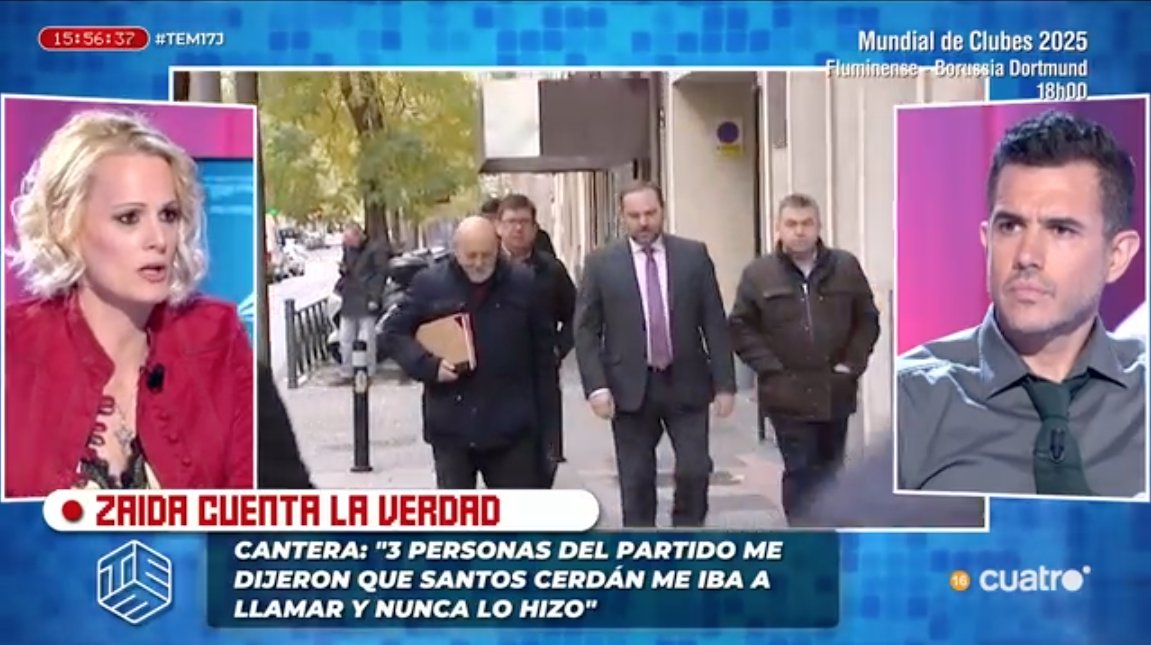 Zaida Cantera, ex diputada del PSOE, reconoce que gente del partido le ...
