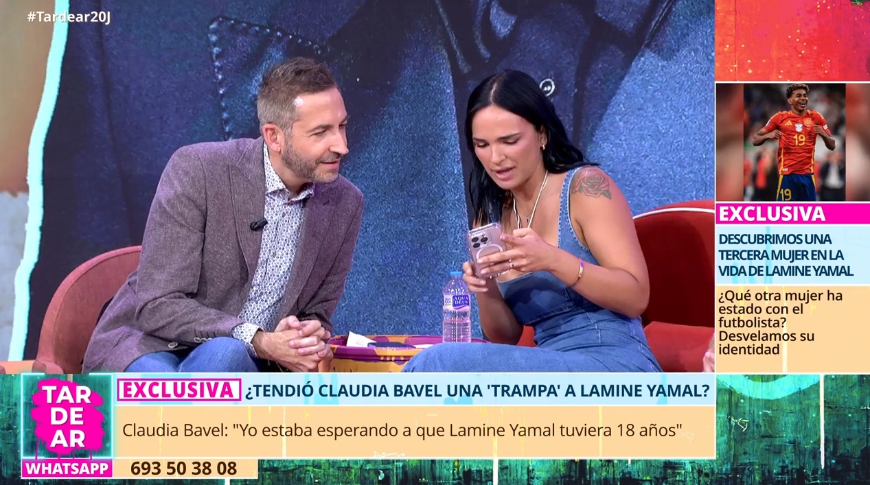 Claudia Bavel revela el contenido de algunos mensajes privados con Lamine Yamal: “Yo te doy mi ...