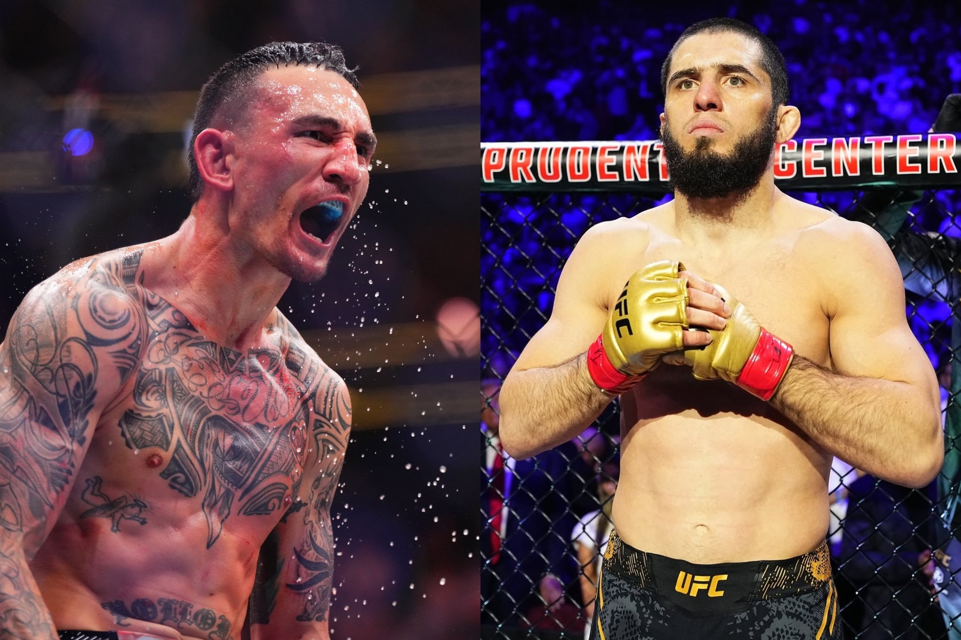 Así opinan Max Holloway e Islam Makhachev del Topuria vs Oliveira