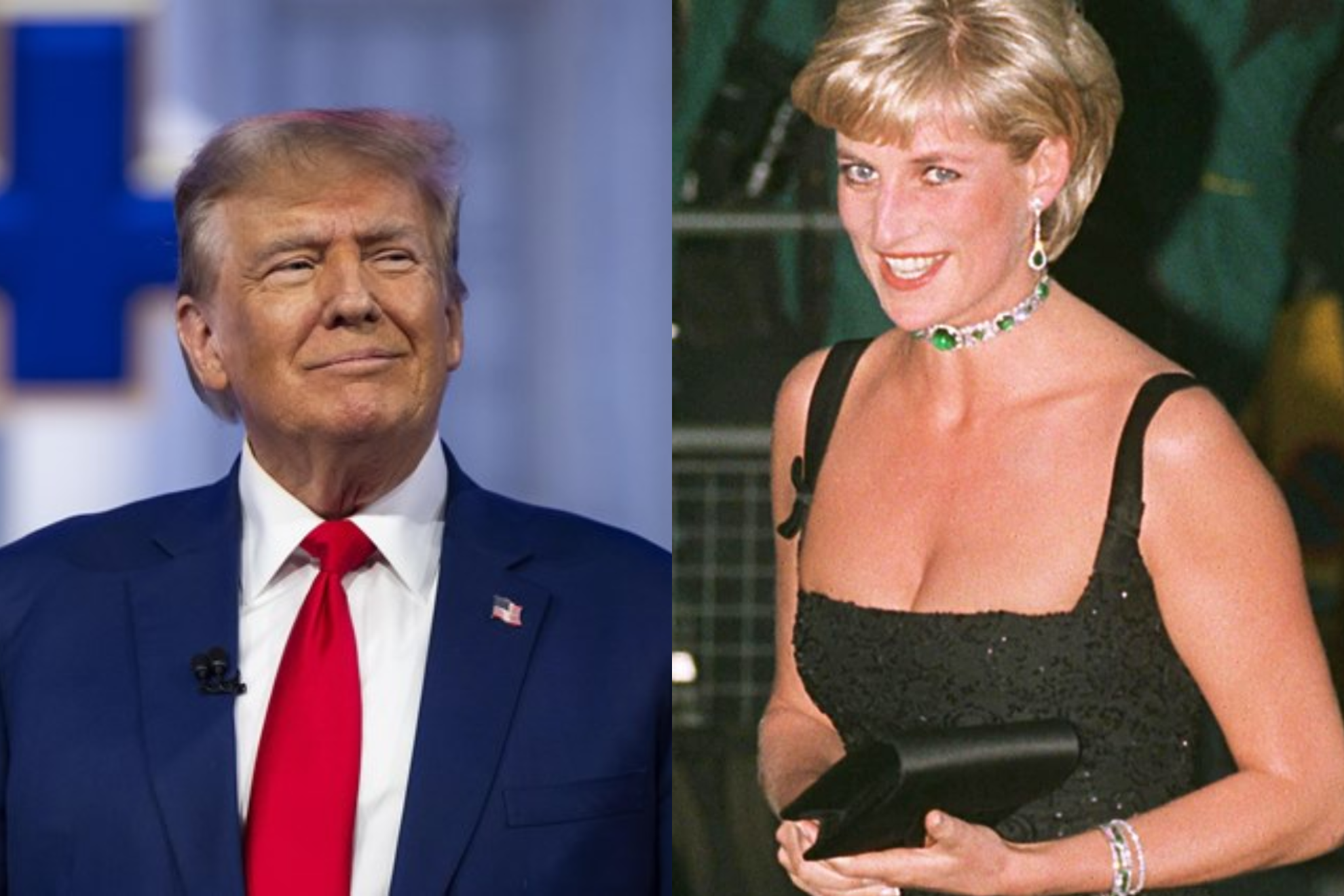 Una amiga de Lady Di revela que Donald Trump trató de ligar con ella ...