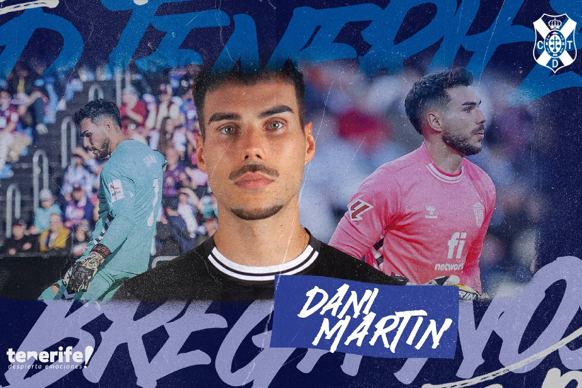 El guardameta Dani Martín llega al Tenerife tras desvincularse del Eldense
