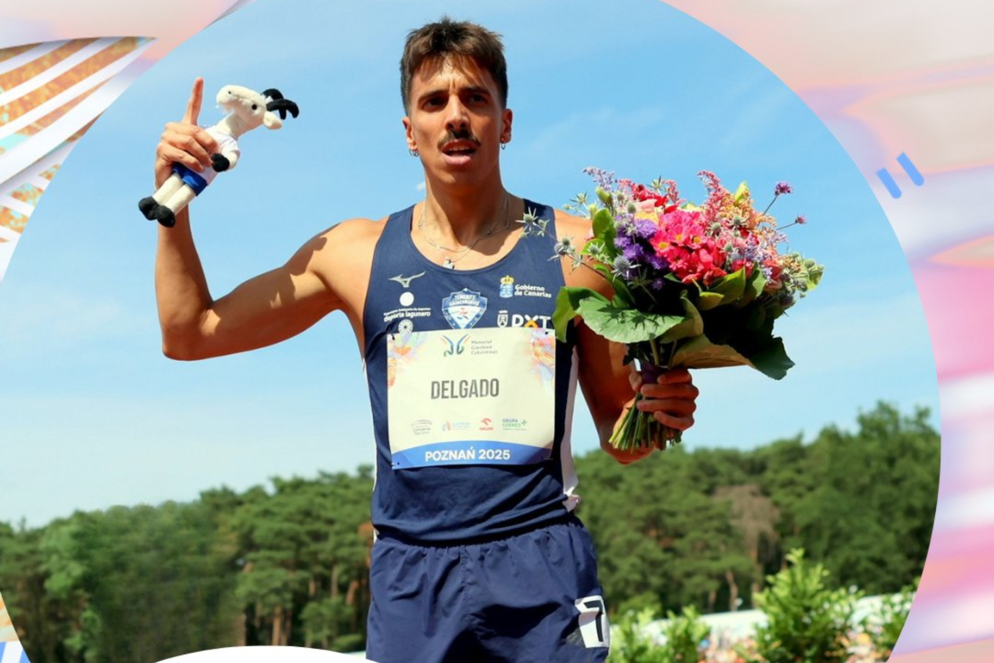 Jesús David Delgado bate de nuevo el récord de España de 400 vallas