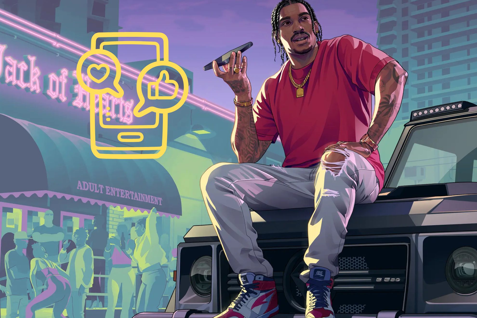 GTA 6 podría tener su propia app móvil, y ya se habla de una red social ...