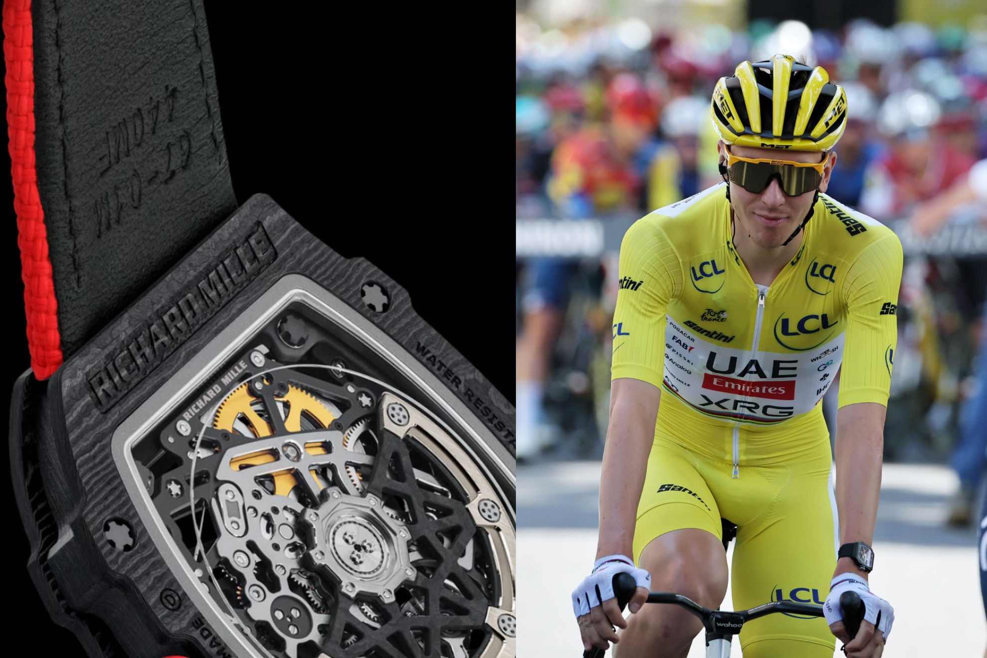 Así es el reloj indestructible de Pogacar: una joya compacta de ...