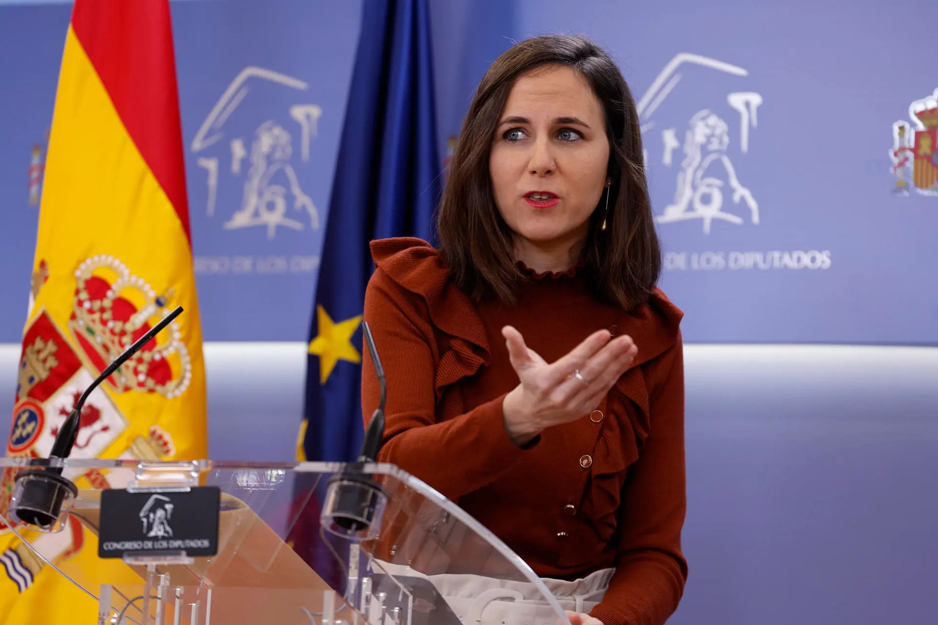 Ione Belarra señala a los cuerpos de seguridad por los disturbios en ...