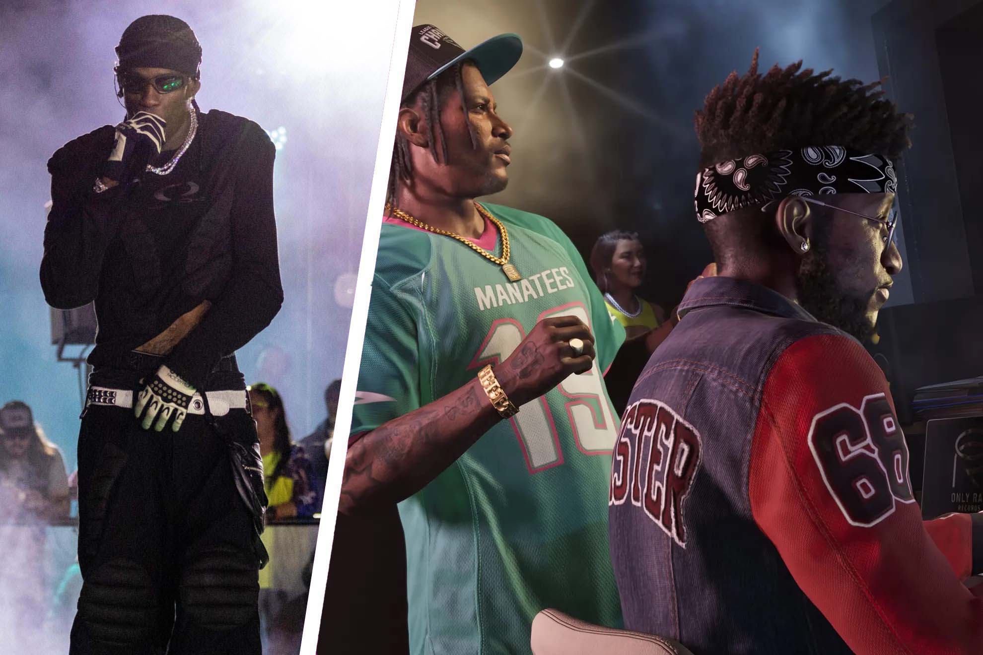 Travis Scott coquetea con GTA 6 y los jugadores pierden la cabeza