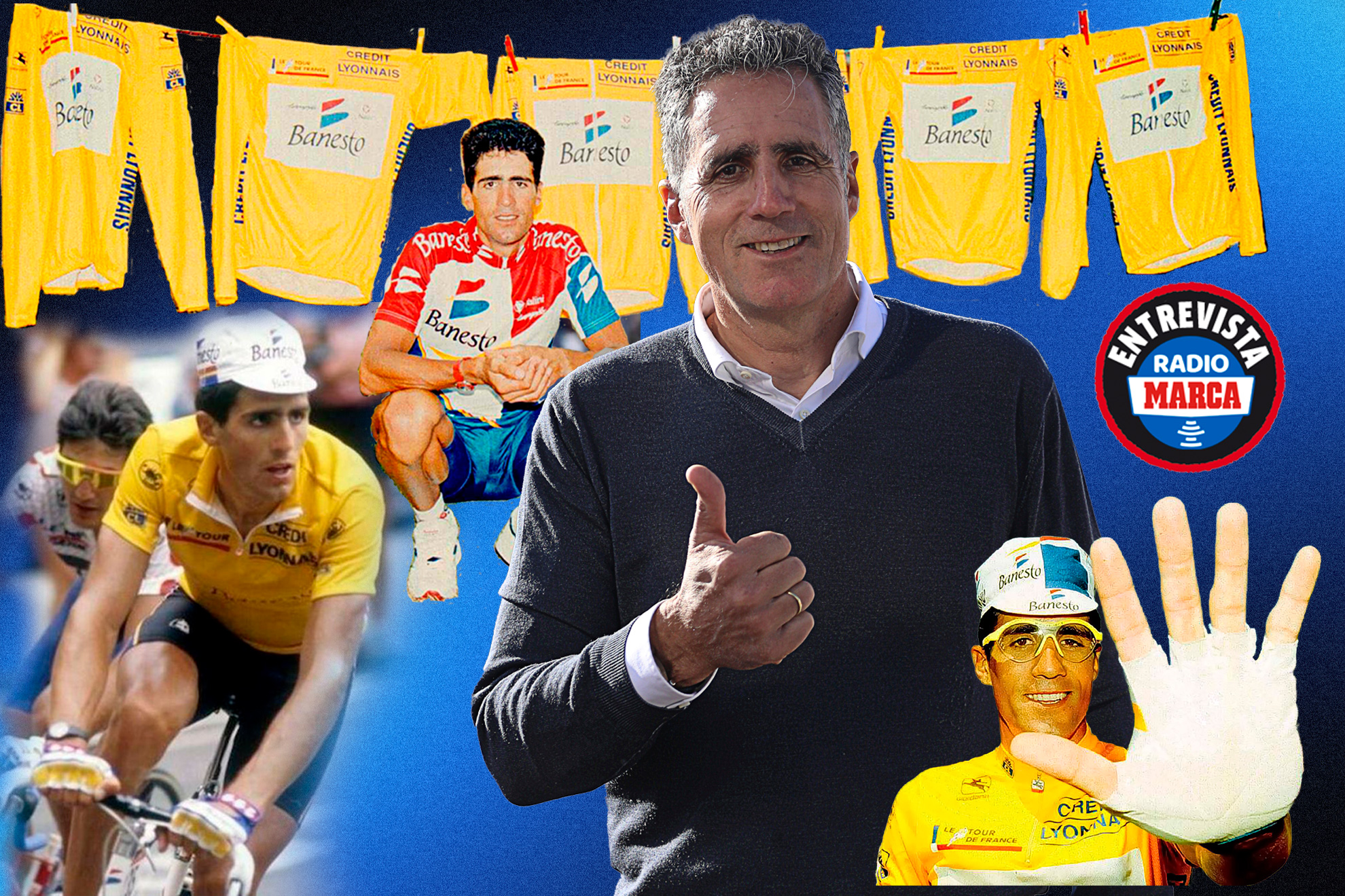 Miguel Indurain: "Me habría encantado medirme a Pogacar, aunque me ganara"
