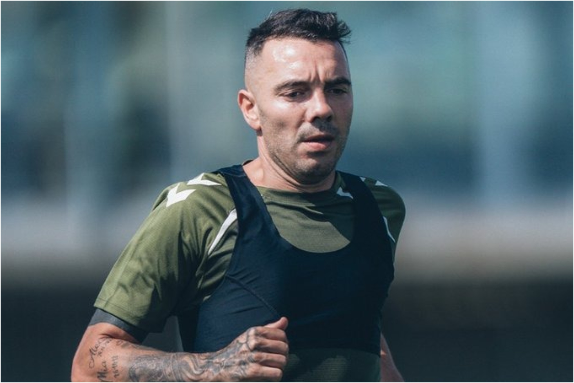 Iago Aspas es baja en el amistoso ante el Braga