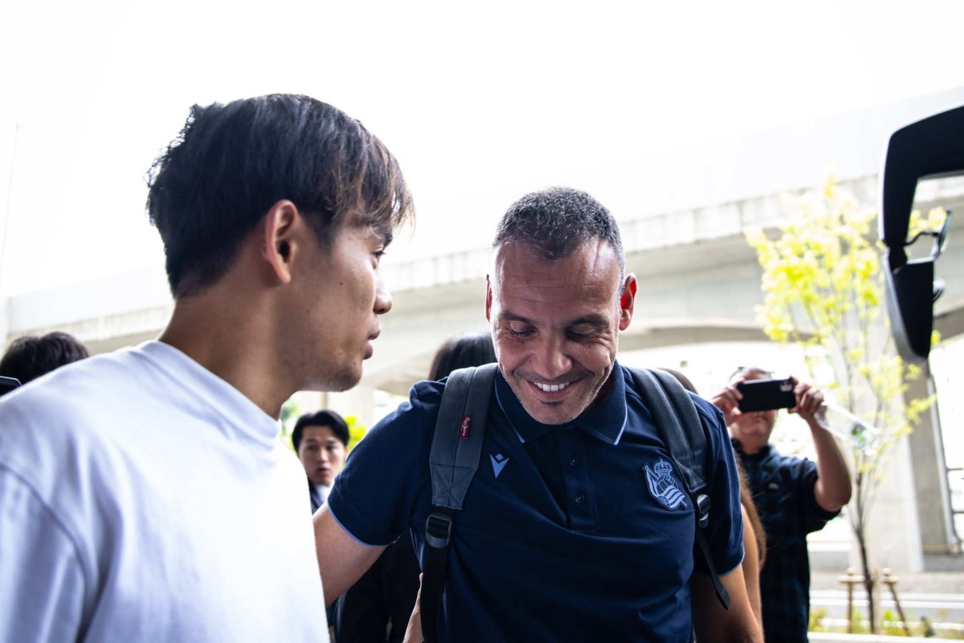 Take Kubo recibe a la Real en Japón