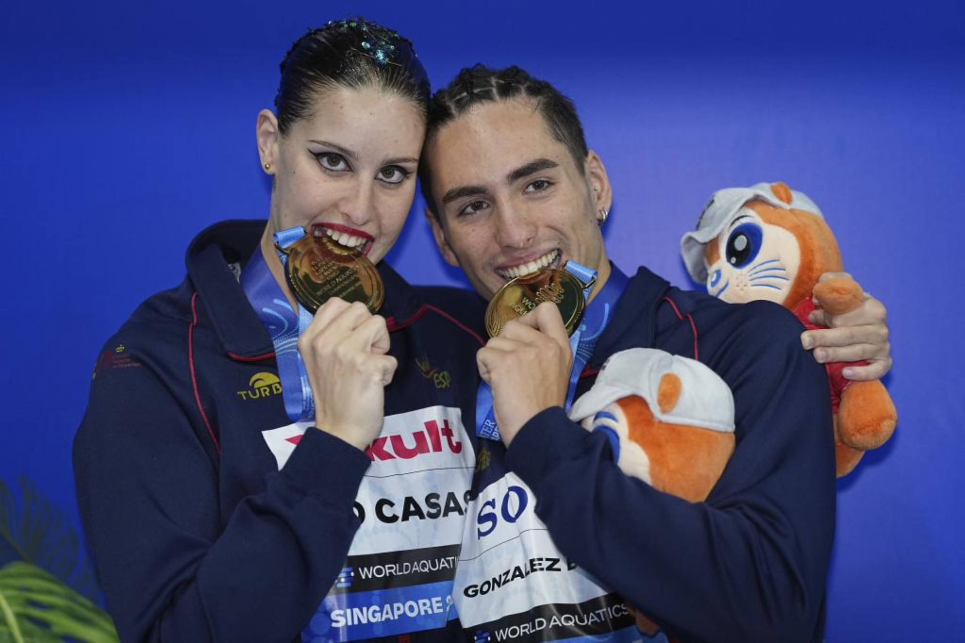 Iris Tió y Dennis González son insaciables: ¡campeones mundiales en el dúo mixto libre!