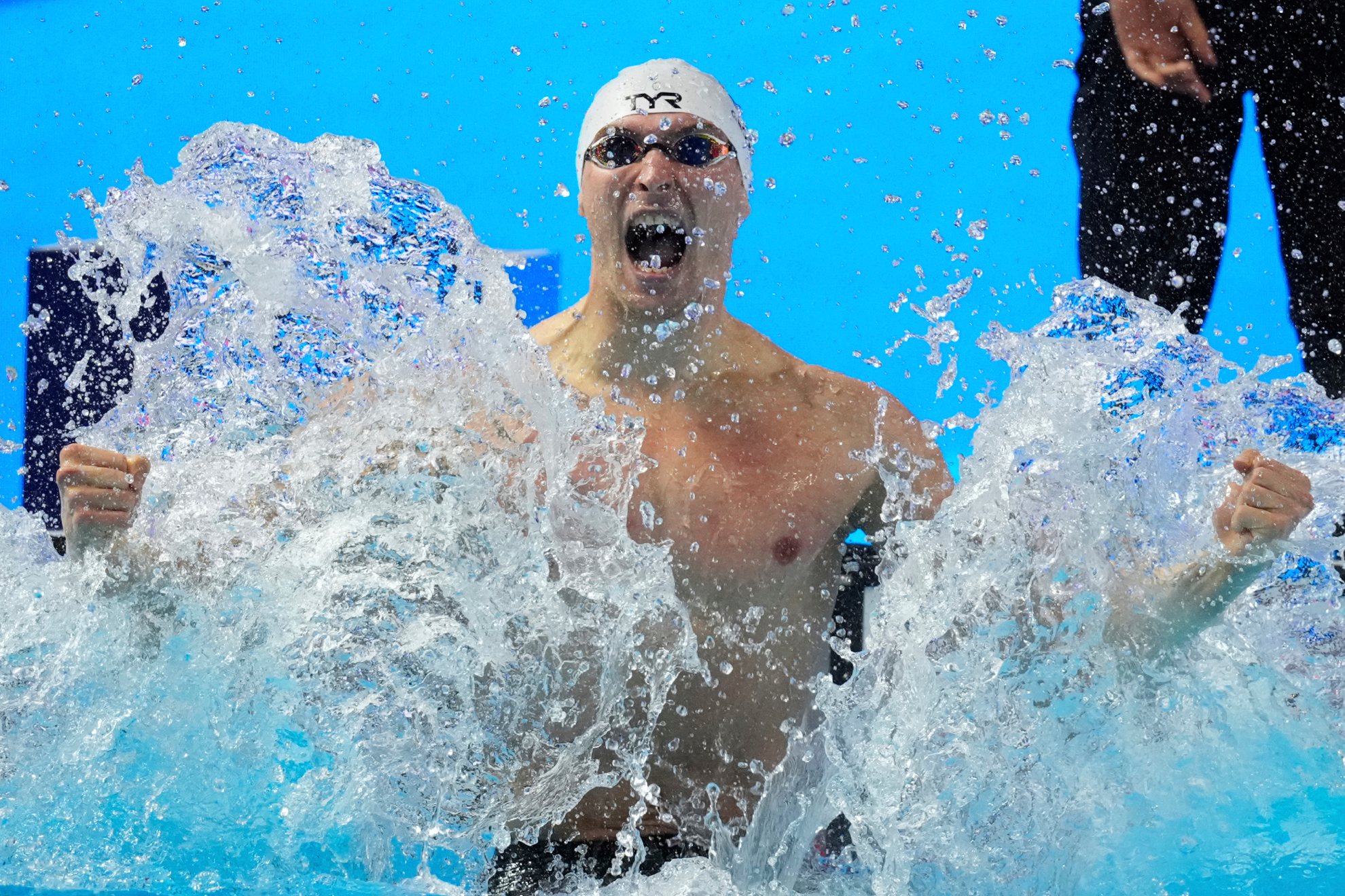 Grousset, el tercero más rápido de la historia en 100 metros mariposa